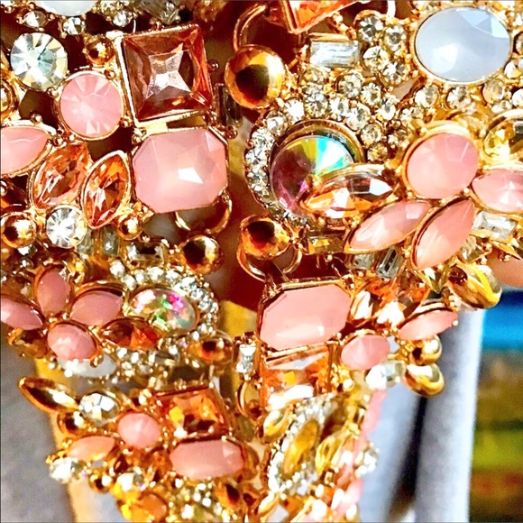 Jerolin | Jewelry | Beauty In Pink Necklace Jerolin New | Poshmark